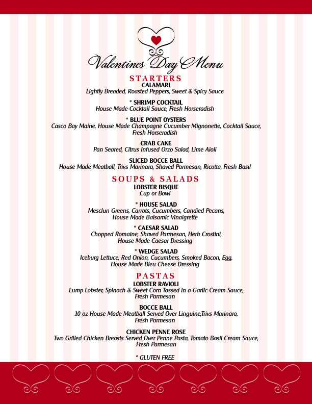 Valentine’s Day - Trivs Restaurant & Lounge